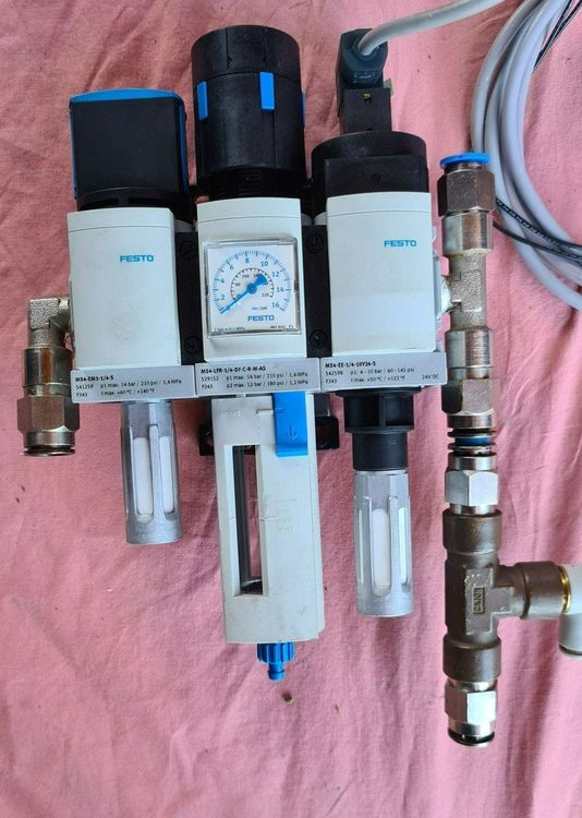 Pneumatique Festo - Distribution air et filtre manodétendeur (D ...