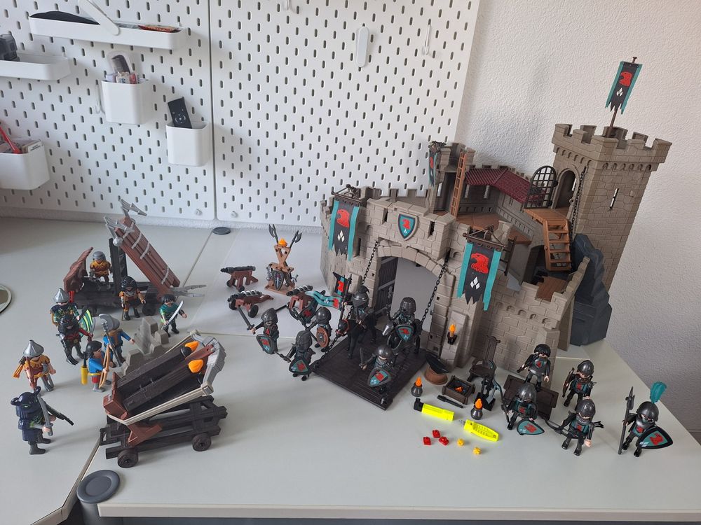 Ritterburg der Adlerritter, 6-fach Balliste, Belagerungsturm (Gebraucht ...