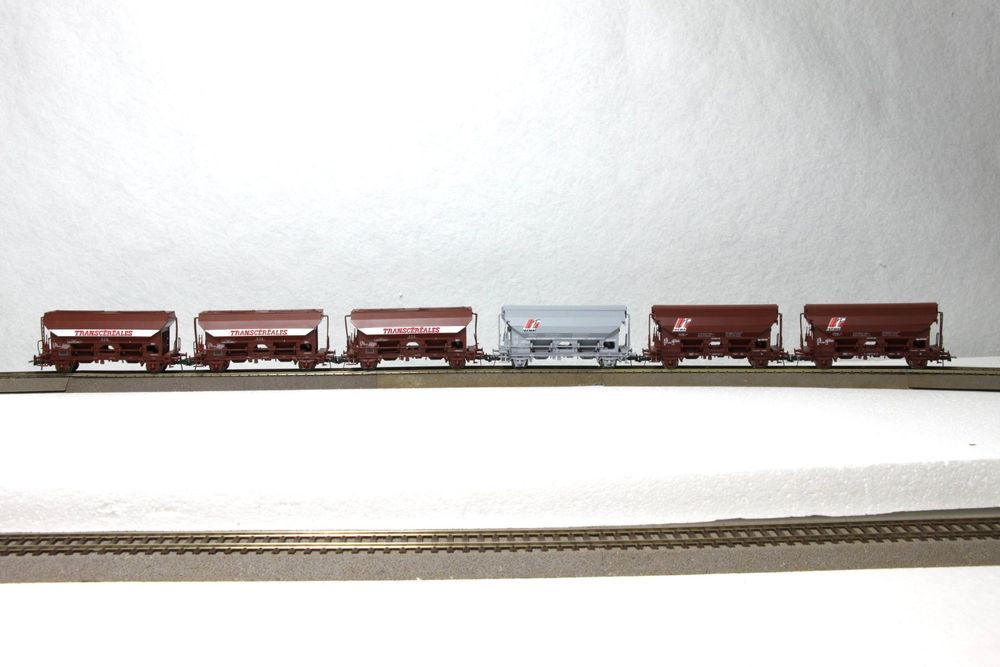Set 3 wagons céréales SNCF Transcéréales Roco 44072 (Neu und ...
