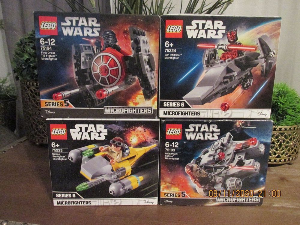 star wars lego 4 versch.kleine sets | Kaufen auf Ricardo