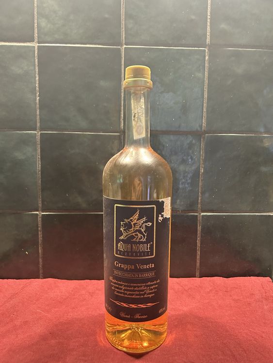 Aqua Nobile Grappa Veneta in Barrique100cl (Gebraucht) in Riedholz für ...