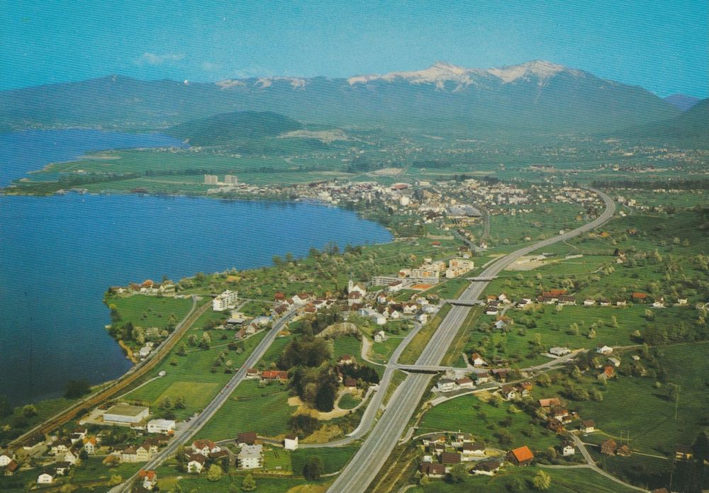 SZ 488 Altendorf SZ, mit Autobahn A3, ca. 1973/74 (Gebraucht) in ...