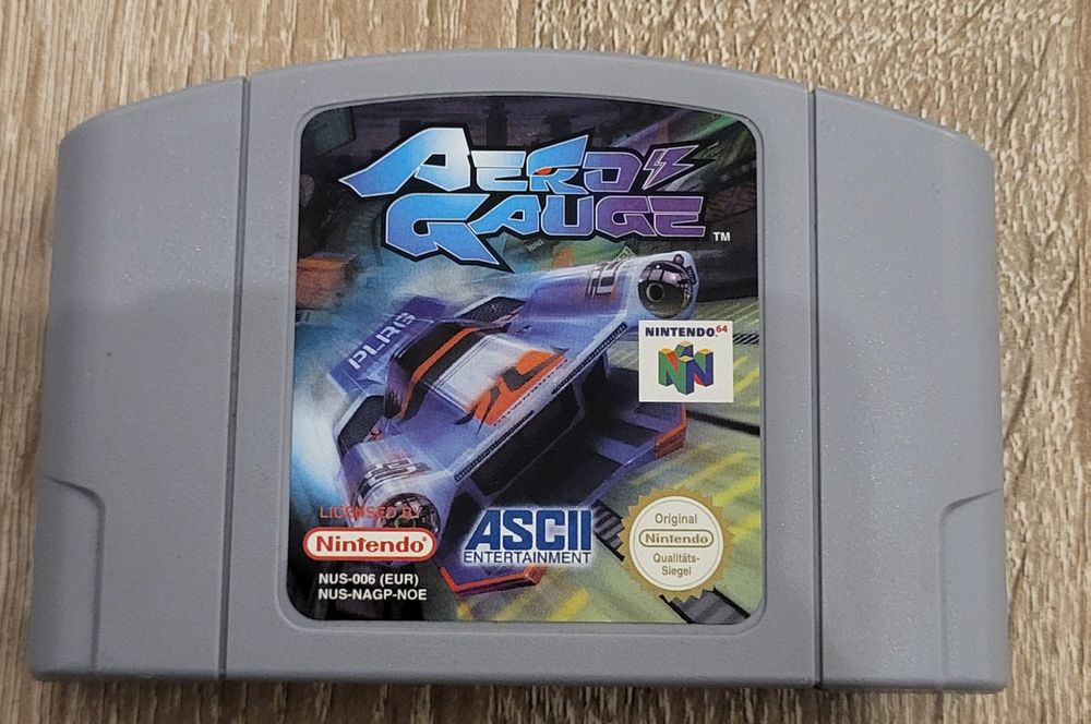 Aero Gauge Nintendo 64 Retro Jeu Spiel Game (Gebraucht) in Grand-Lancy ...