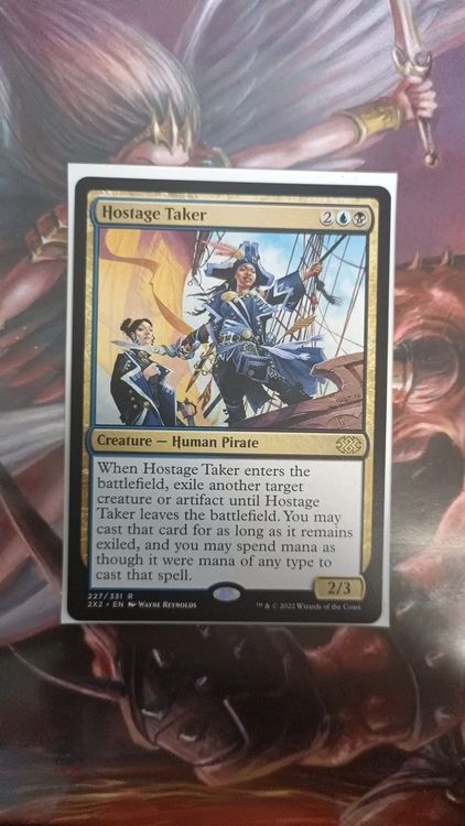 1x Hostage Taker - MTG Double Masters 2022 | Kaufen auf Ricardo