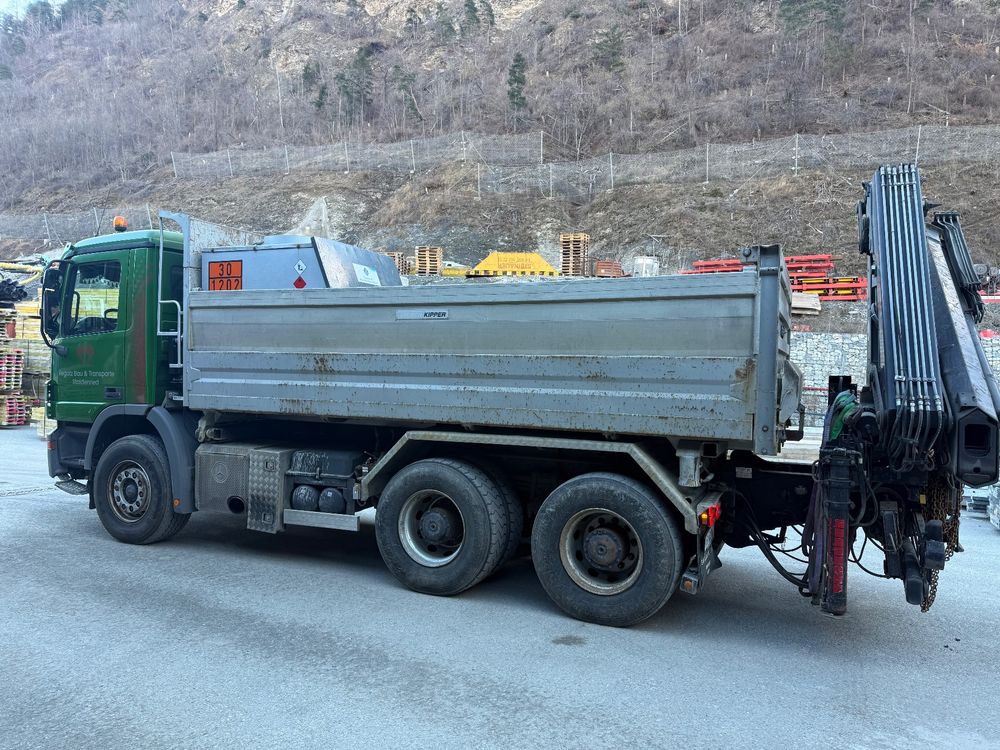 Mercedes Actros 2646 mit Kran (Gebraucht) in Stalden VS für CHF 46000 ...