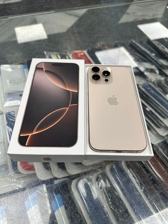 IPHONE 16 PRO MAX 256GB DESERT NEUWERTIG AKKU 100% MIT GAR (Gebraucht ...
