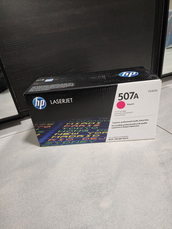 HP Laserjet 507A Magenta CE403A (Neu und originalverpackt) in Arni AG ...