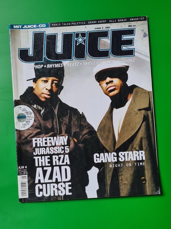 🔥JUICE | 5/2003 | HipHop Magazin | GANG STARR, FREEWAY, RZA (Gebraucht ...