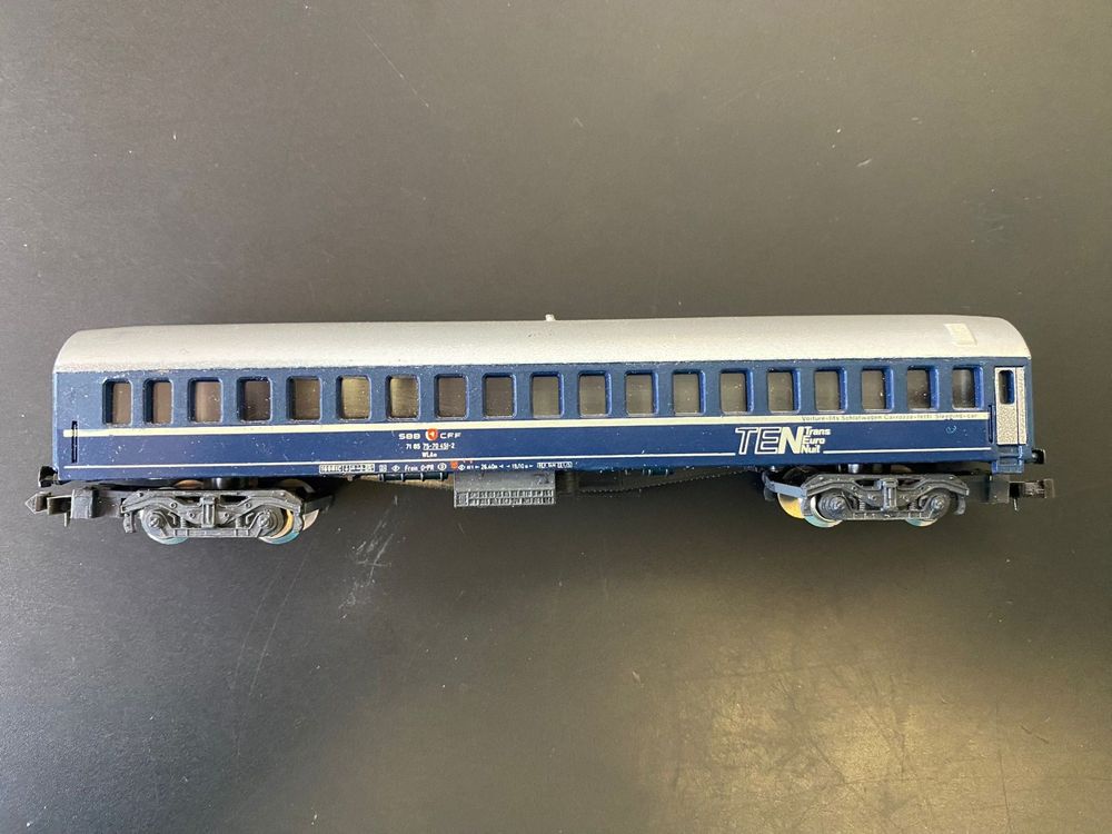 Lima Schlafwagen TEN SBB/CFF Spur N in blau | Kaufen auf Ricardo