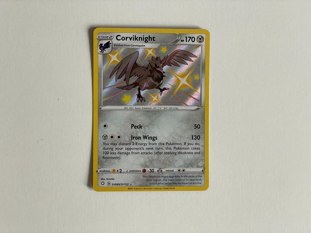Corviknight Shining Fates Pokemon EN | Kaufen auf Ricardo