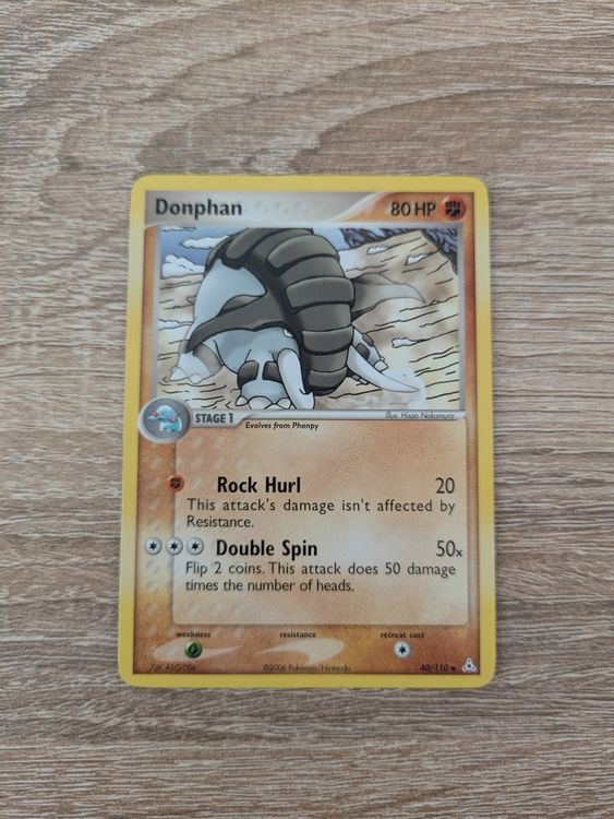 DONPHAN, EX HOLON PHANTOMS, 40/110, UNC, 2006, ENG, GD (Gebraucht) in ...