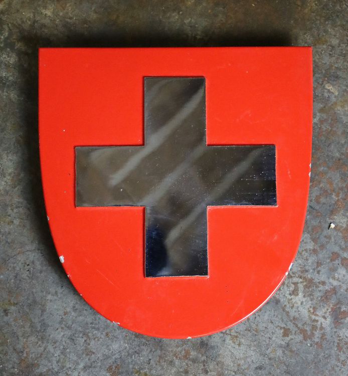 SBB CFF Wappen, Emblem "Schweiz", Metallschild, Schild (Gebraucht) in ...