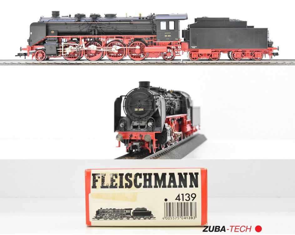 Fleischmann 4139 Dampflok BR 39 DRG H0 GS Analog mit OVP | Kaufen auf ...