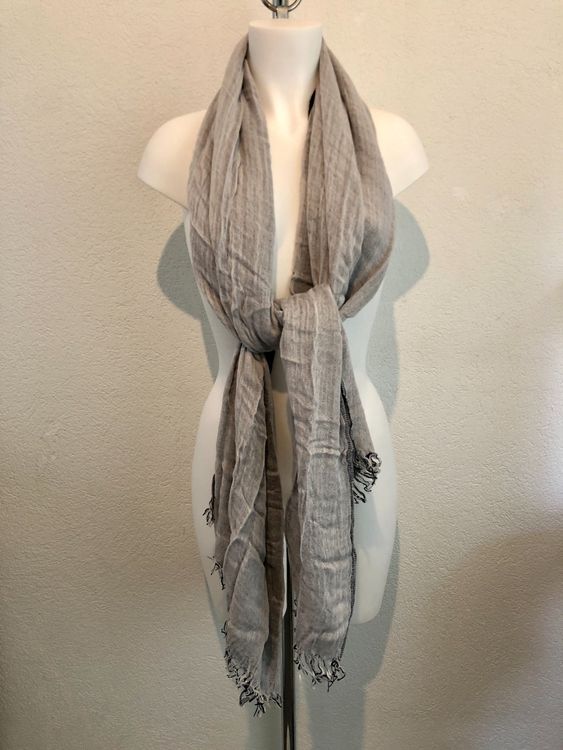 Schal Foulard Halstuch zweifarbig Viskose Enzo Castellano (Neu und originalverpackt) in Kloten ...