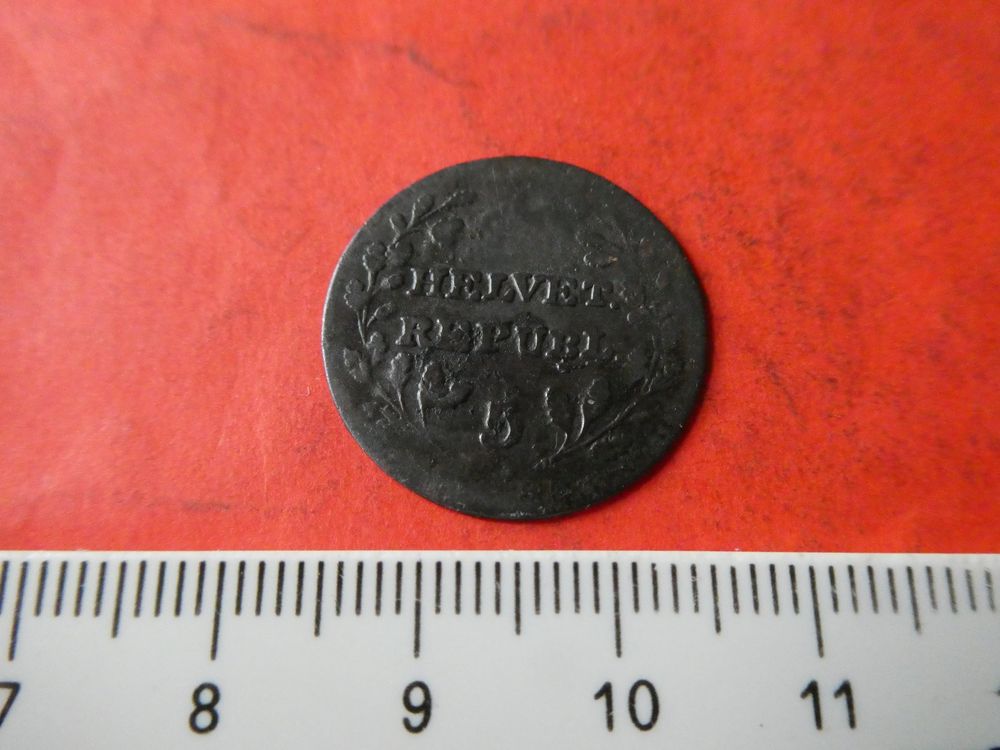 Helvetische Republik 1802, 1/2 Batzen (Gebraucht) in Hinterforst für CHF 12 – mit Lieferung auf ...