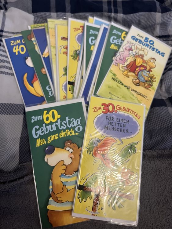 Karten post postkarte geburtstag restposten set xxl 30 stk. | Kaufen ...