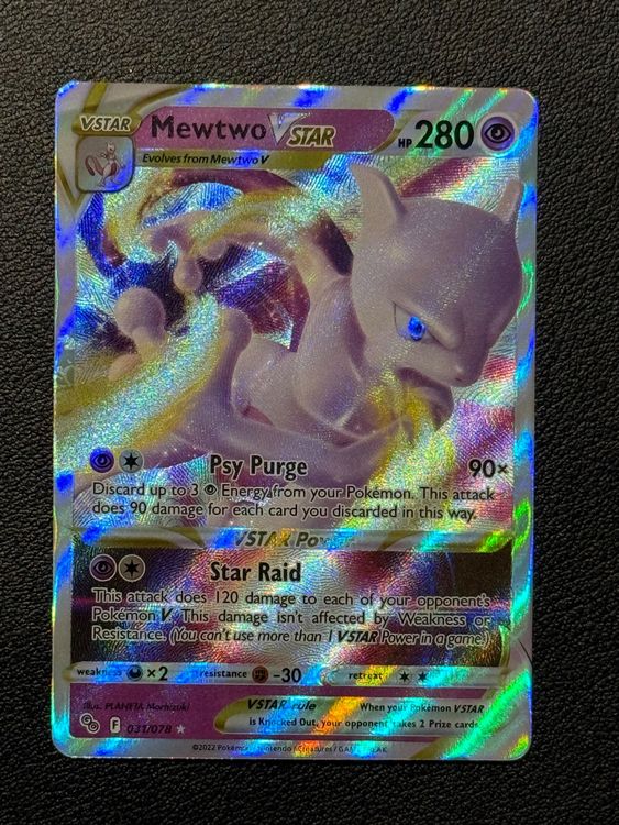Mewtwo VSTAR 031/078 Pokémon GO EN NM (Gebraucht) in Basel für CHF 2 – mit Lieferung auf Ricardo ...