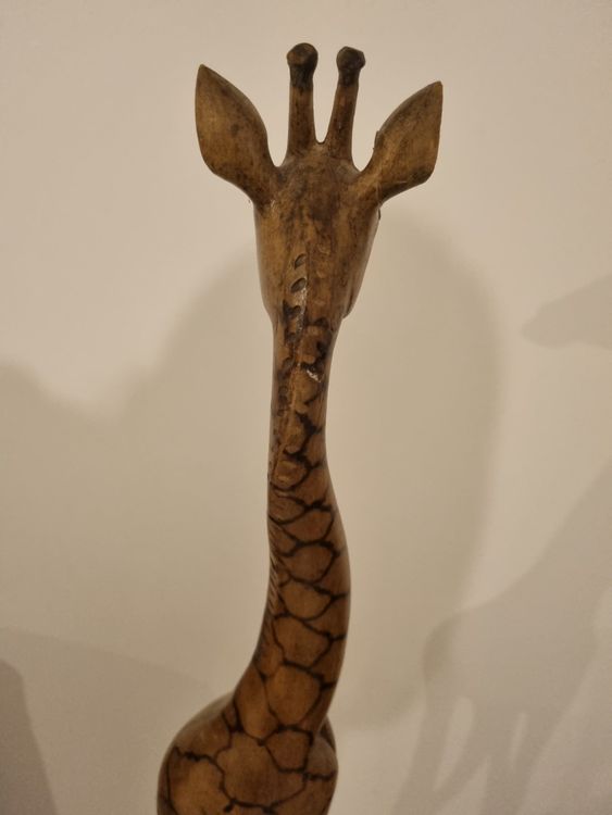 Originale Sud-afrikanische Giraffe aus holz | Kaufen auf Ricardo