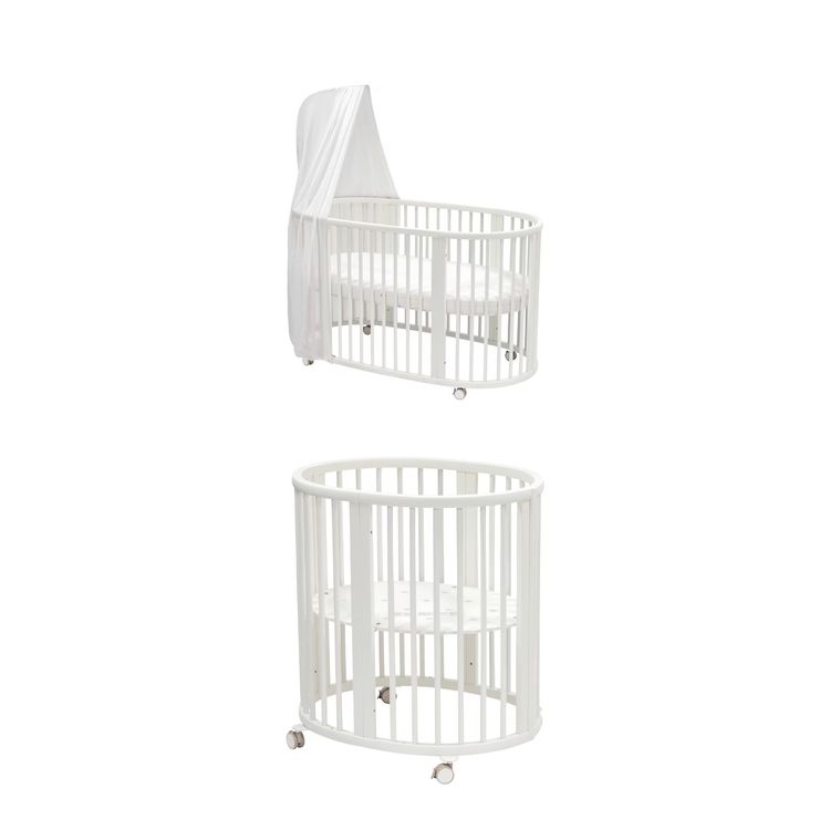 Lit bébé stokke Sleepi + extension mini + matelas/draps/ciel (Gebraucht ...