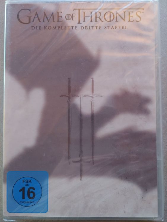 📀🎬 - Game of Thrones - Komplette dritte Staffel (NEU) (Neu und ...