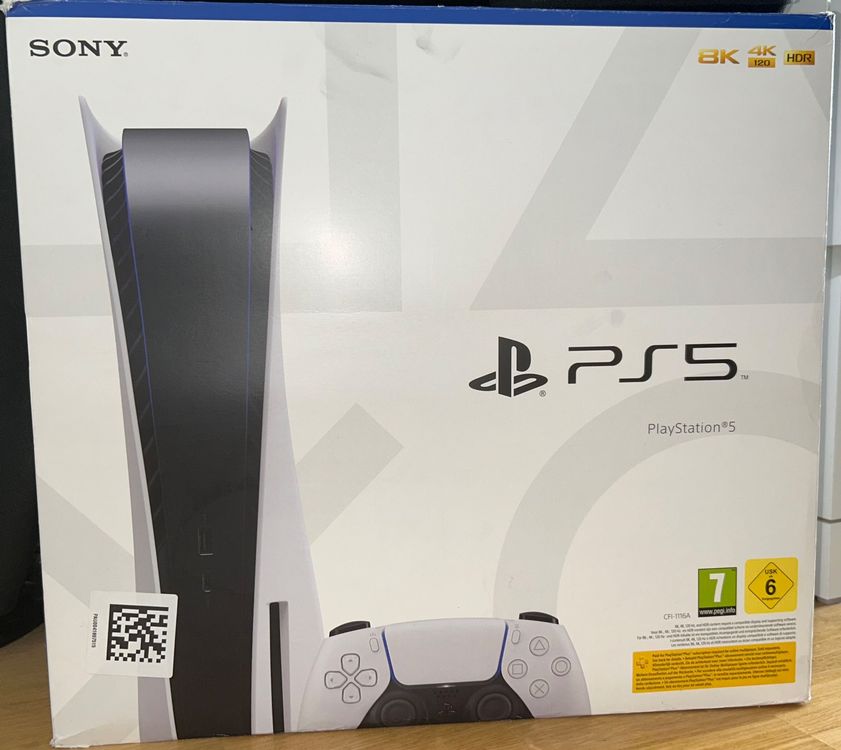 PS5 Disk-Version inklusive Verpackung und Controller (Gebraucht) in ...