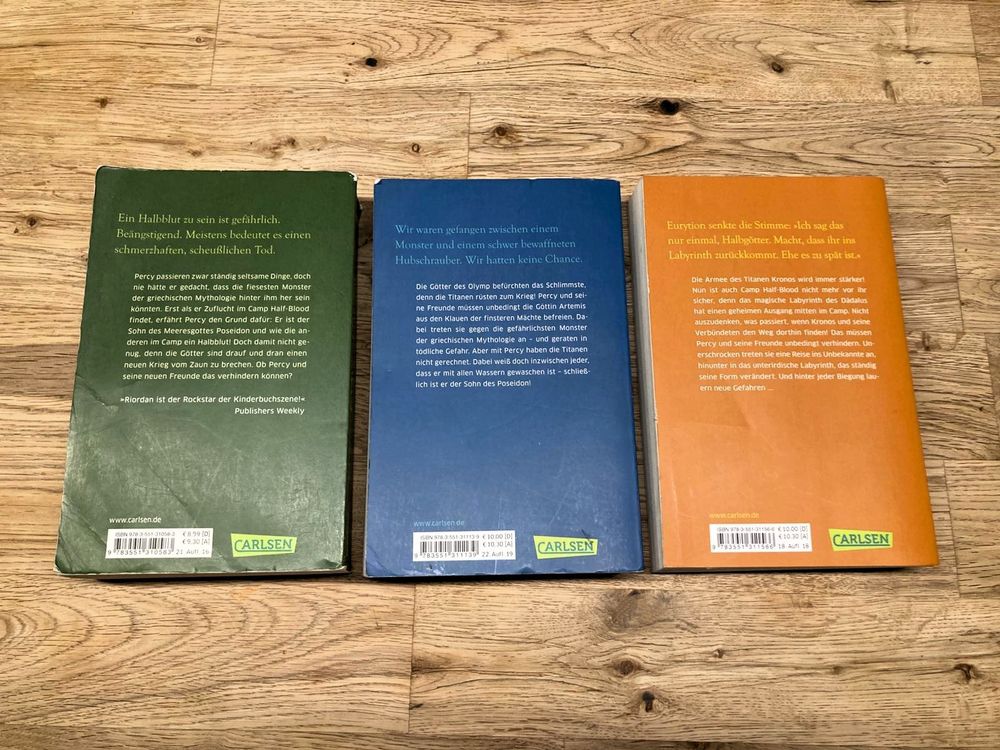 Percy Jackson Band 1,3,4 Rick Riordan, Top Zustand! (Gebraucht) in Bern ...
