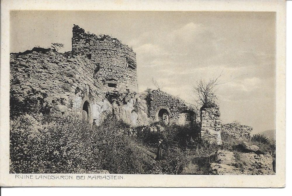 Alte Ansichtskarte Ruine Landskron Mariastein (Gebraucht) in Samstagern für CHF 4 – mit ...