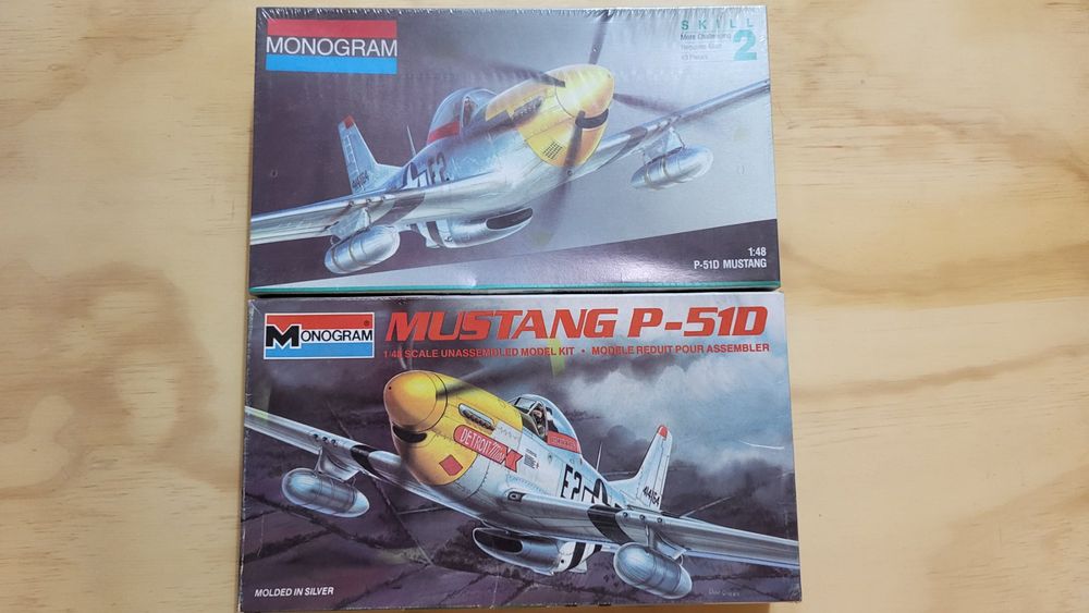 Monogram P-51D Mustang 1/48 (Gebraucht) in Reinach AG für CHF 12 – mit ...