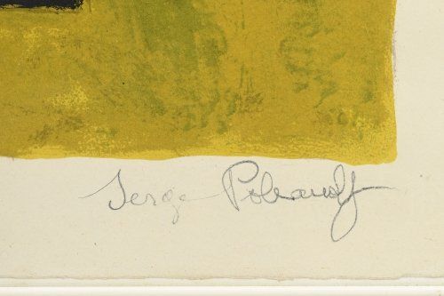 Magnifique Lithographie signé Serge Poliakoff, 1958 (Gebraucht) in Apples für CHF 7800 – mit ...
