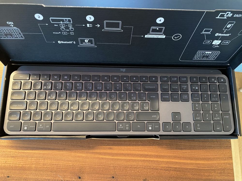 Logitech MX Keys - Mac und Windows (Neu und originalverpackt) in ...