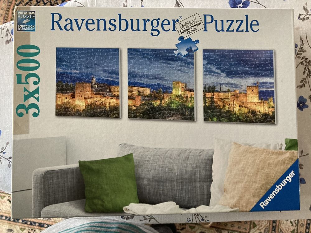 Ravensburger Puzzle Alhambra 3 x 500 Teile Triptychon (Neu (gemäss Beschreibung)) in Brugg AG ...