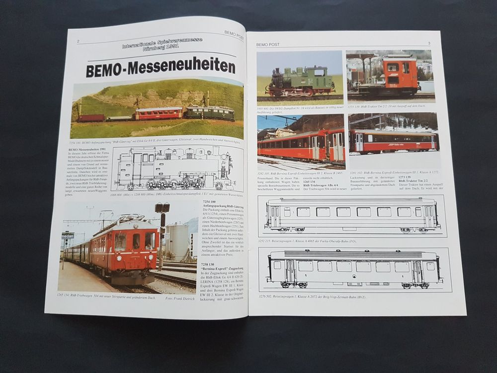 BEMO, Schmalspurbahn M 1:87, Nr. 2, 1991, RHB Ge 2/4 Nr.222 | Kaufen ...