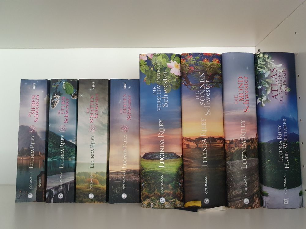 Die 7 Schwestern, Lucinda Riley, komplette Sammlung (Gebraucht) in ...