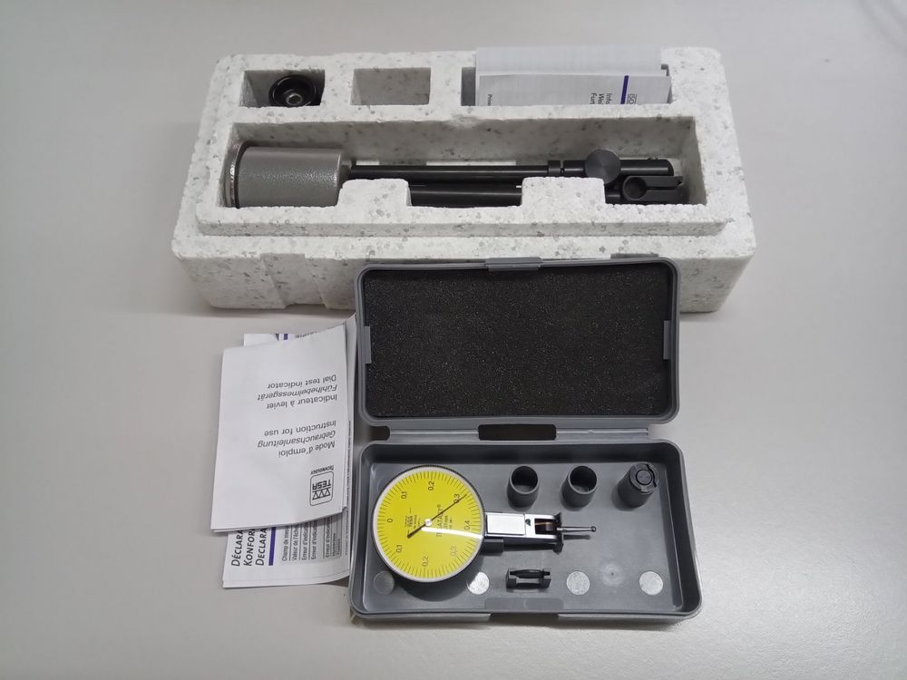 Fühlhebelmessgerät TESATAST mit Magnetmessstativ INTERAPID (Gebraucht ...