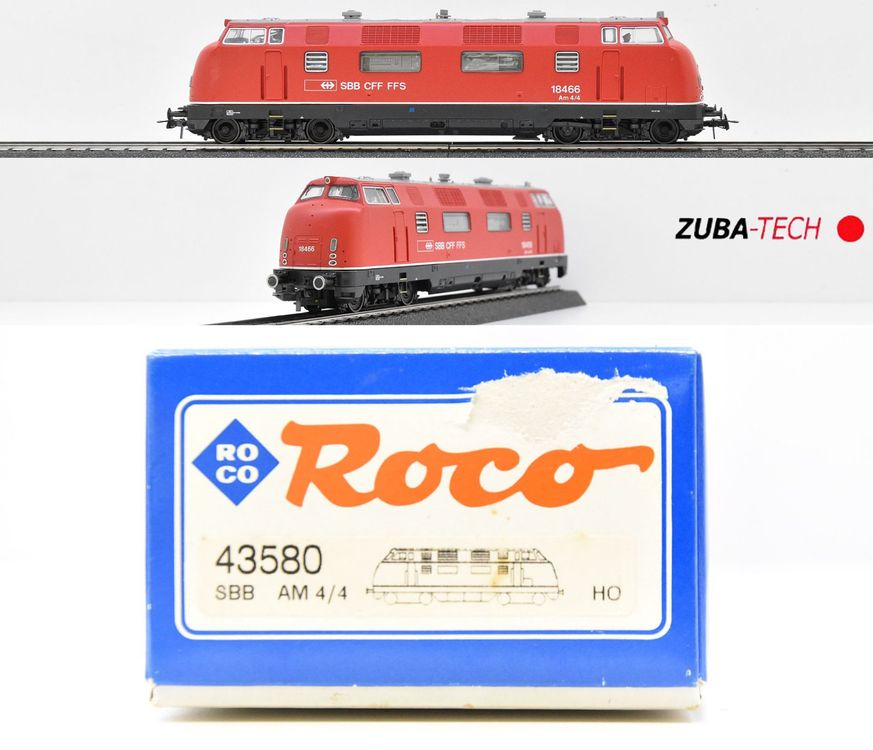 Roco 43580 Diesellok Am 4/4 SBB H0 Analog GS mit OVP (Gebraucht) in St ...