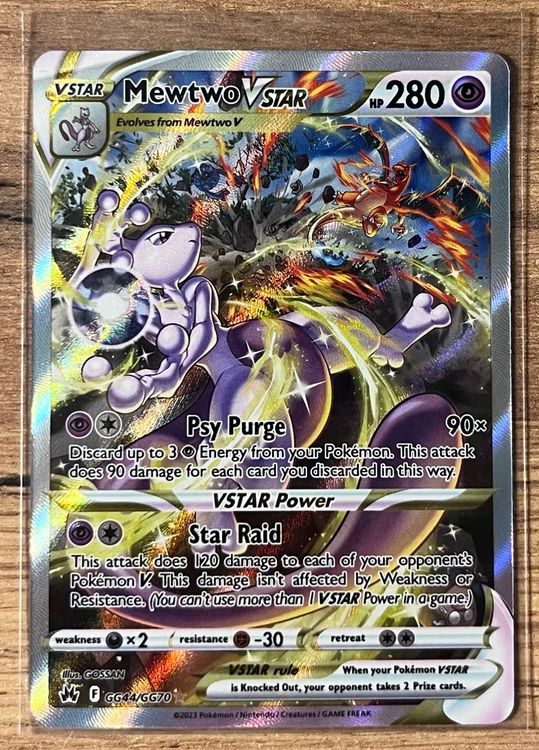 Mewtwo VSTAR GG44 Pokemon Crown Zenith (Gebraucht) in Andelfingen für ...
