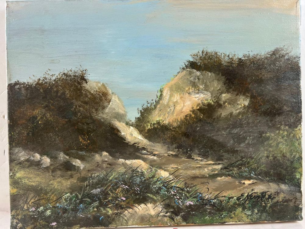 Landschaft Gemälde Signiert | Kaufen auf Ricardo