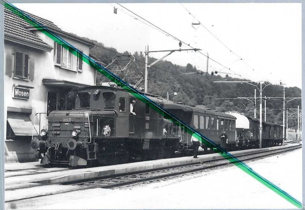 SBB-CFF Seetalbahn. Bahnhof Mosen. 1970. Foto! (Gebraucht) in Horw für ...