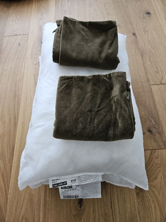 2x IKEA INNER Kissen 40x65 cm inkl. 2x IKEA SANELA Bezug (Neu (gemäss ...