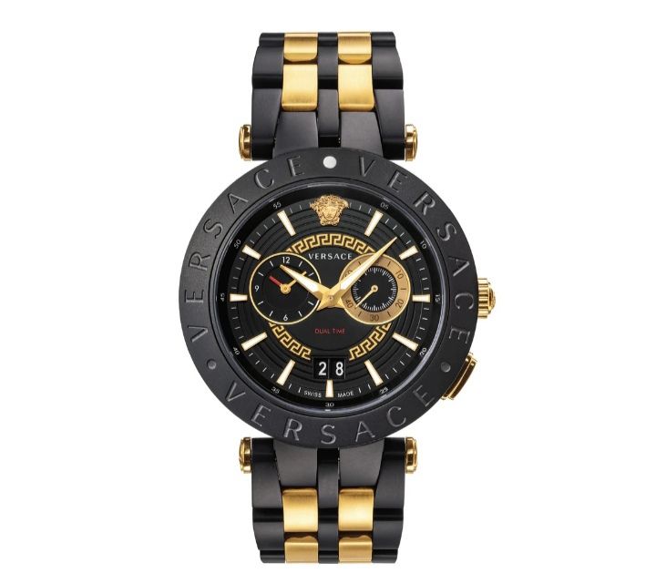 Uhr Gold Schwarz Herren
