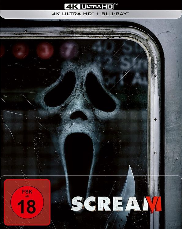Blu - ray Scream 6 - 4K + Blu - ray - Steelbook (Neu und ...