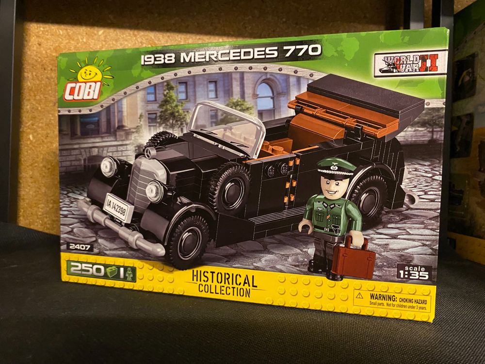 Cobi 2407 - 1938 Mercedes 770, Neu/ovp (Neu und originalverpackt) in St ...