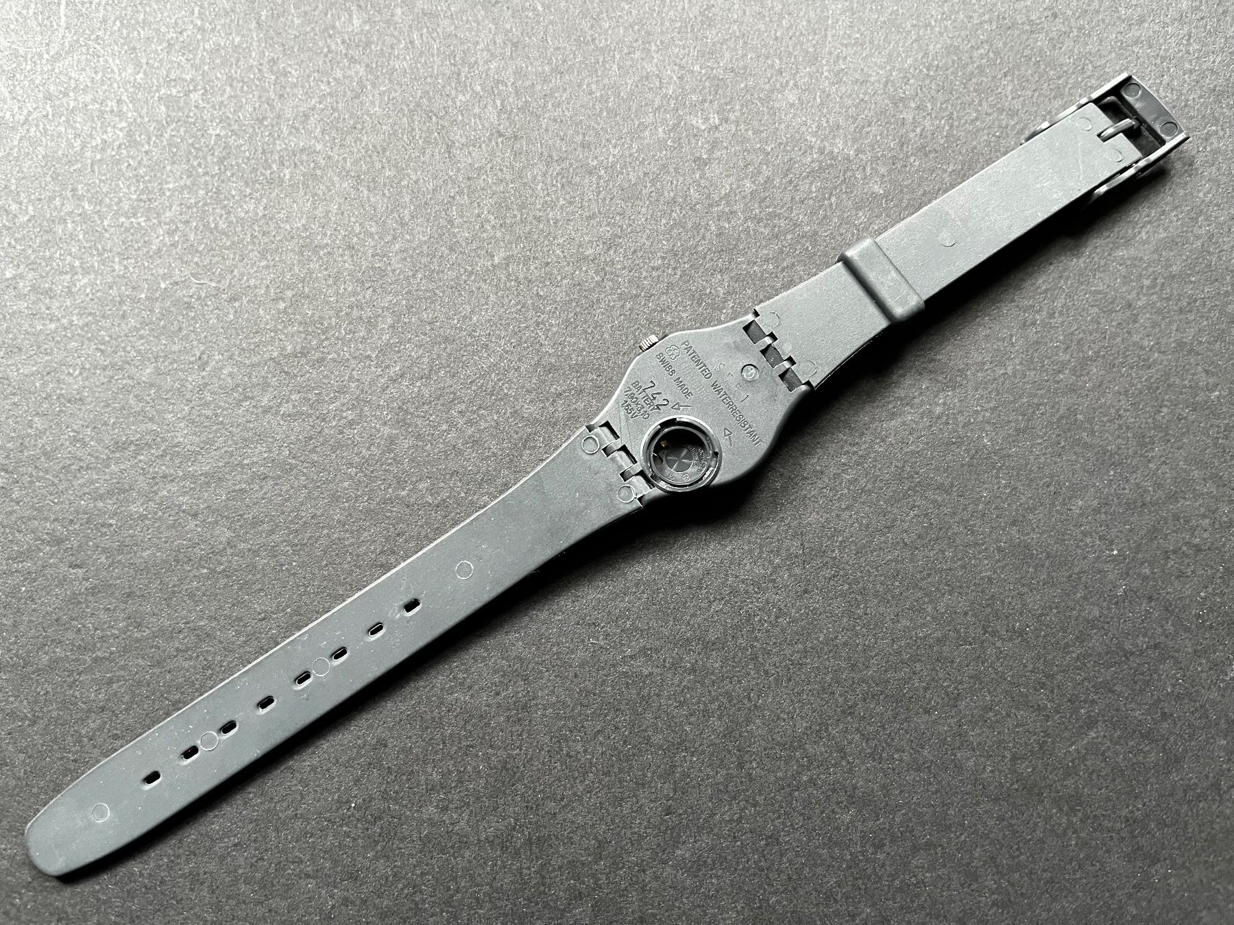 Swatch Lady Miss Channel/Pinsgripe LA100 1984 selten - Dummy (Neu ...