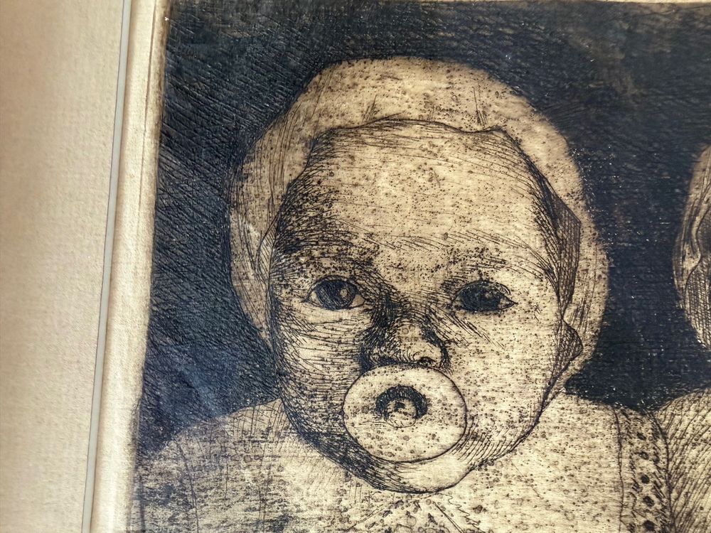 St. Moritz, Jean Lehmann, Original Bild, 1922 Geburtsanzeige (Gebraucht ...