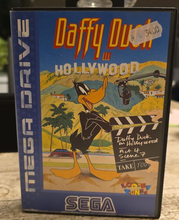 Daffy Duck in Hollywood Mega Drive Spiel | Kaufen auf Ricardo