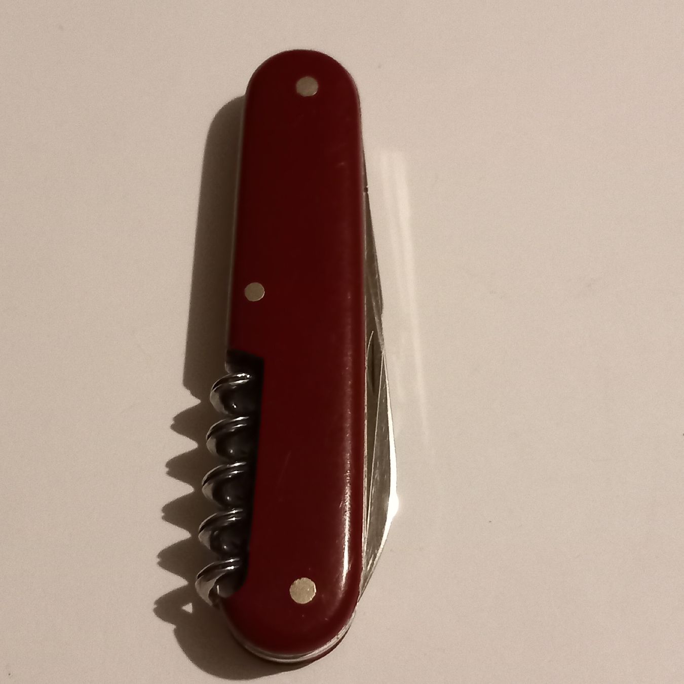 Victorinox Victoria officer Sackmesser, rot, , SLM Winterthu (Gebraucht ...