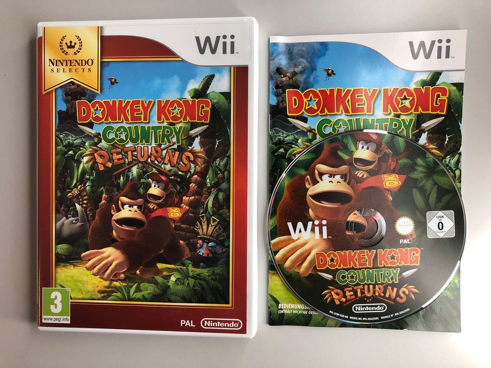 Donkey Kong Country Returns - Wii (Gebraucht) in St.gallen für CHF 8 ...