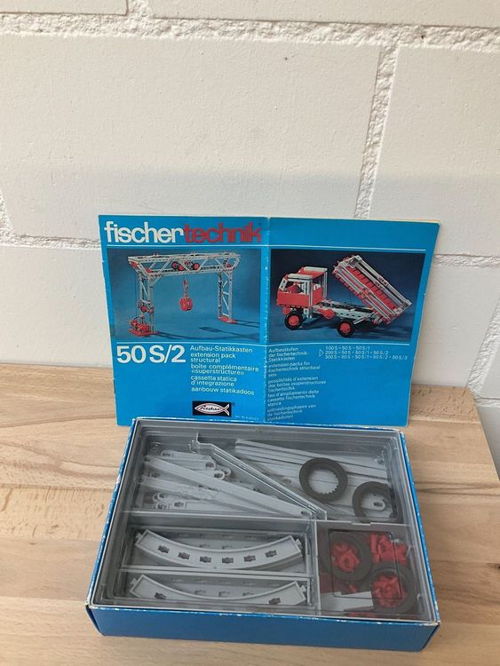 Fischertechnik 50 Statik 2. ( 44 ) (Gebraucht) in Gaienhofen für CHF 9. ...