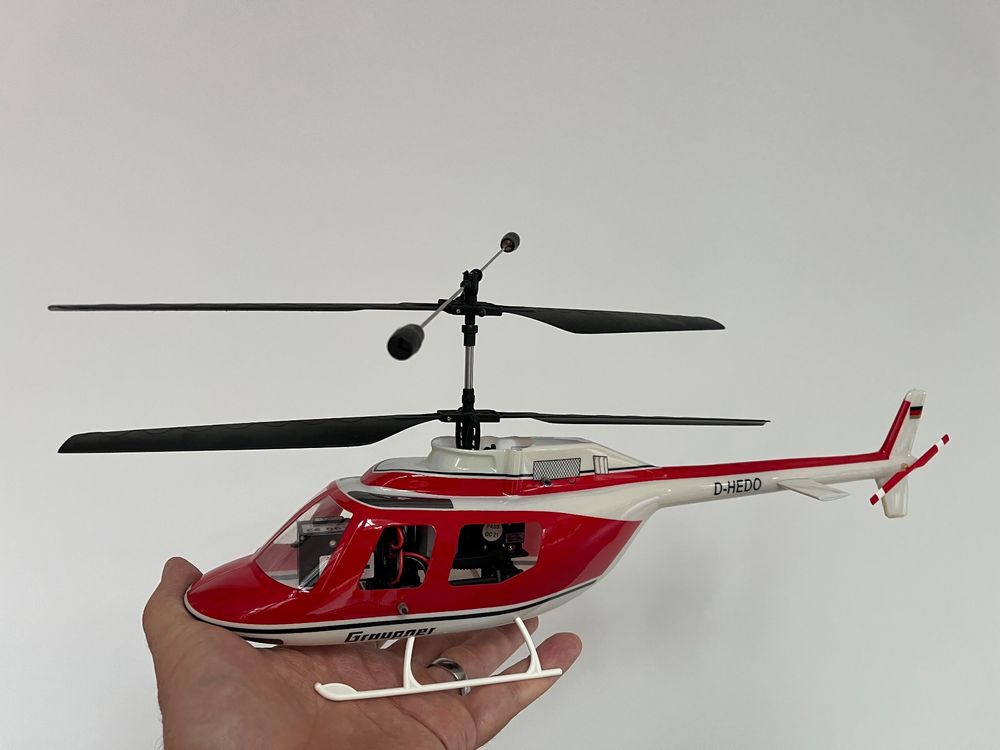 Mini-Heli Graupner Micro Jet Ranger inkl. Fernsteuerung (Gebraucht) in ...