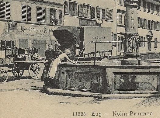 ZUG ZG Kolin Brunnen Break Kutsche Gasthaus (Gebraucht) in für CHF 7 – mit Lieferung auf Ricardo ...